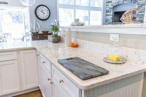 Arctic Ivory Quartz | Kitchen and Bathroom Countertops