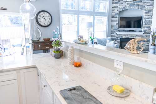 Arctic Ivory Quartz | Kitchen and Bathroom Countertops